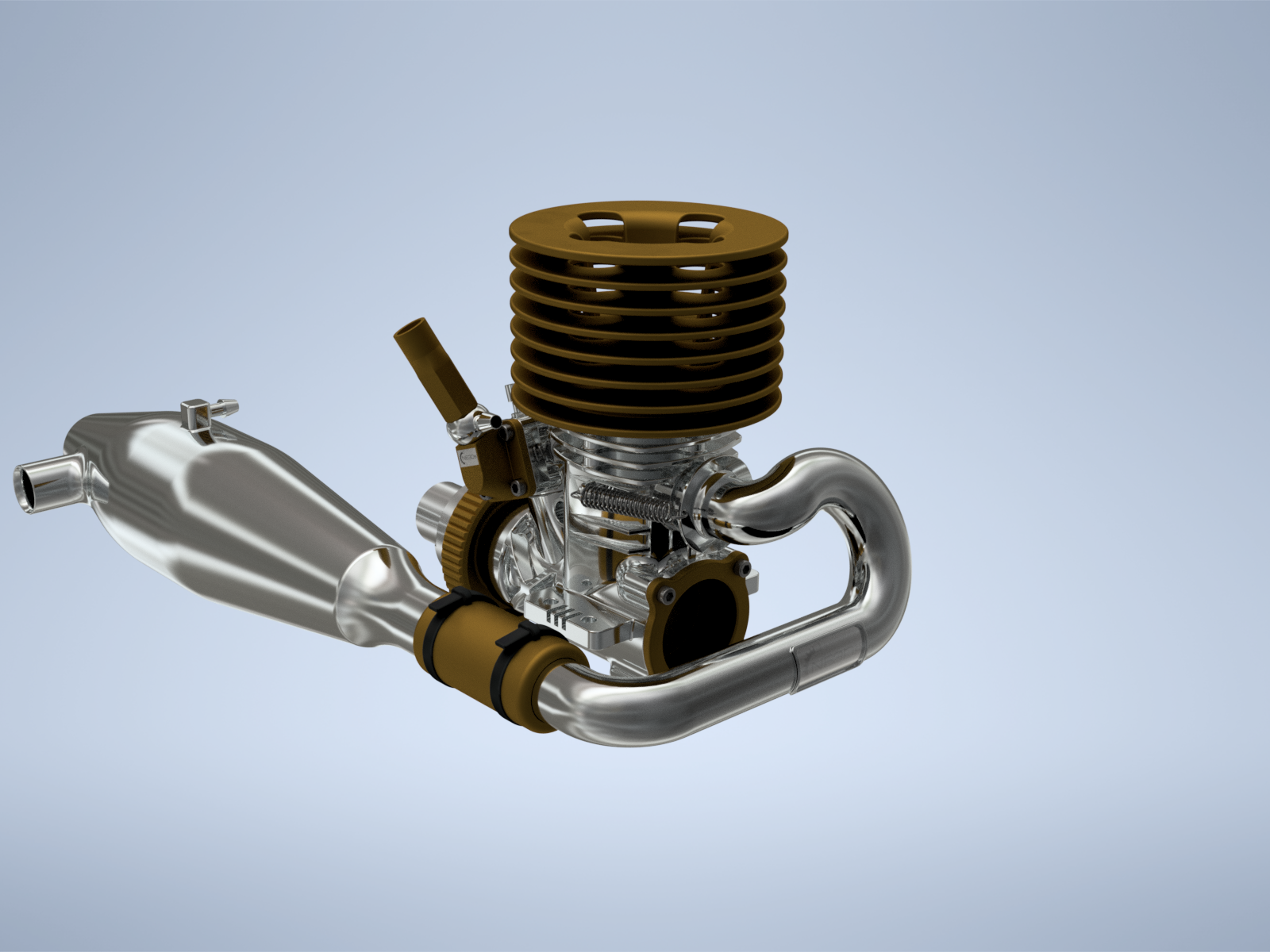 STL file RC Nitro Engine 🚗 ・Model to download and 3D print・Cults