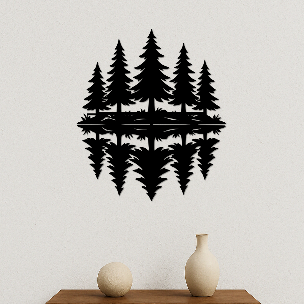🎨 Echo Forest XL Wall Art – 3D Printable Decor・ 3D File for 3D printing ...