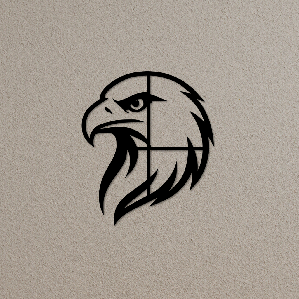 🦅 Edgeform Eagle XL Wall Art – 3D Printable Decor・ 3D File for 3D ...