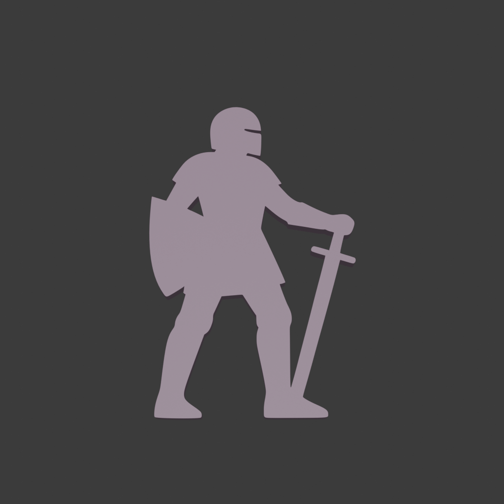 💂 Knight Guard Figlet – 3D Printable Art Figures with Style・ STL File ...