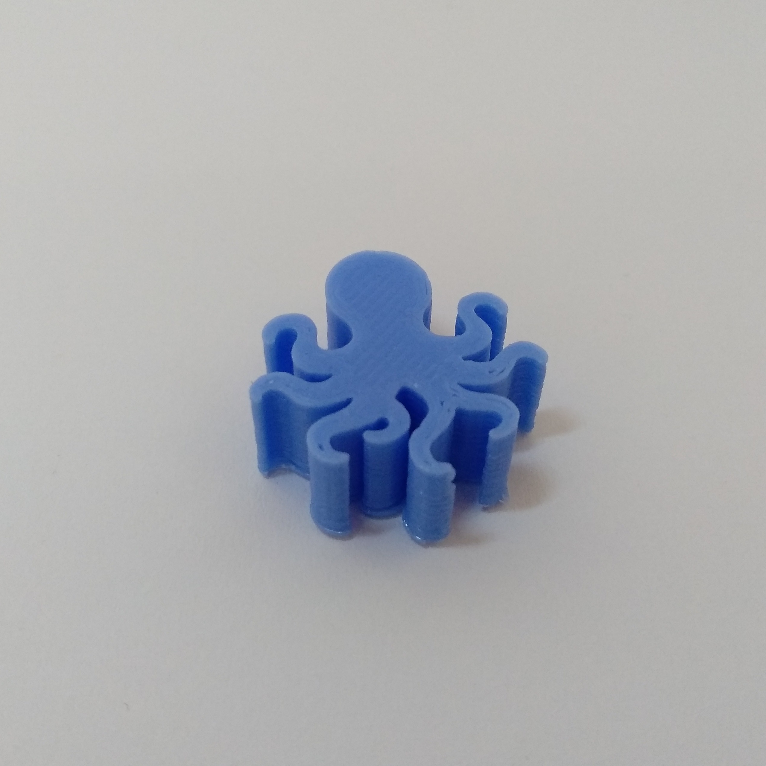 🐙 Octopus Meeple Silhouette – 3D Printable Game Token・ 3D File for 3D ...