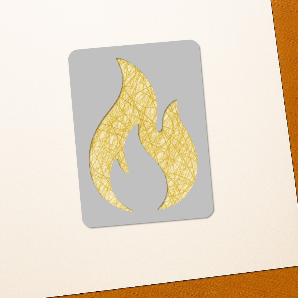 🔥 Fire Drawing Stencils – 3D Printable Tools for Artists・ 3D File for ...