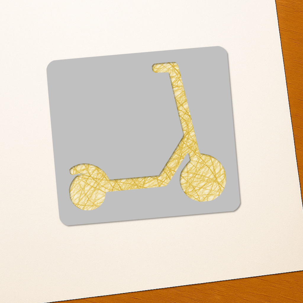 🛴 Scooter Drawing Stencils – 3D Printable Tools for Artists・ 3D File ...