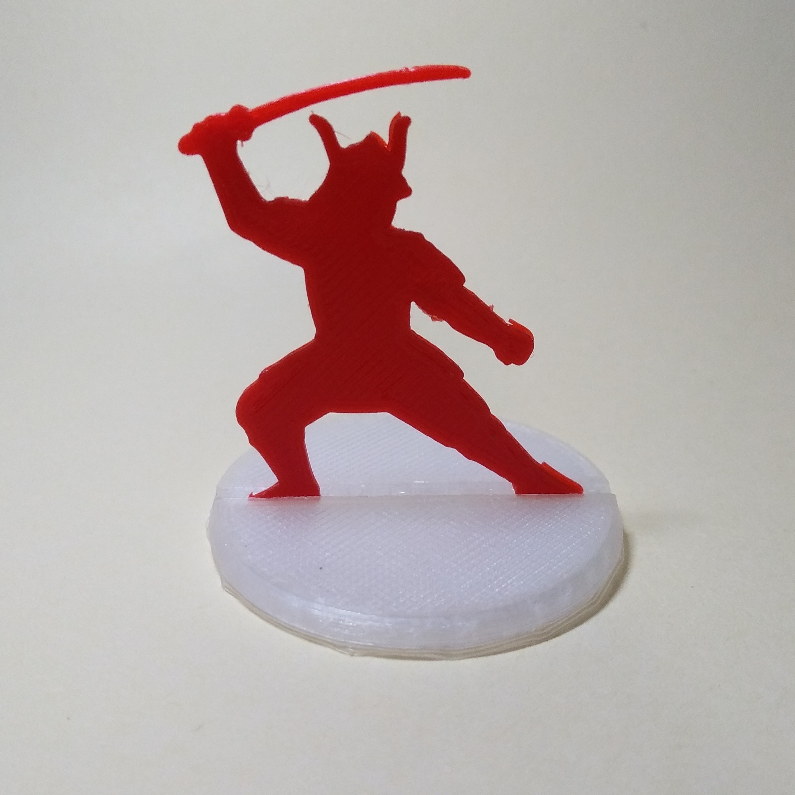 🗡️ Samurai Guard Figlet – 3D Printable Art Figures with Style・ 3D File ...