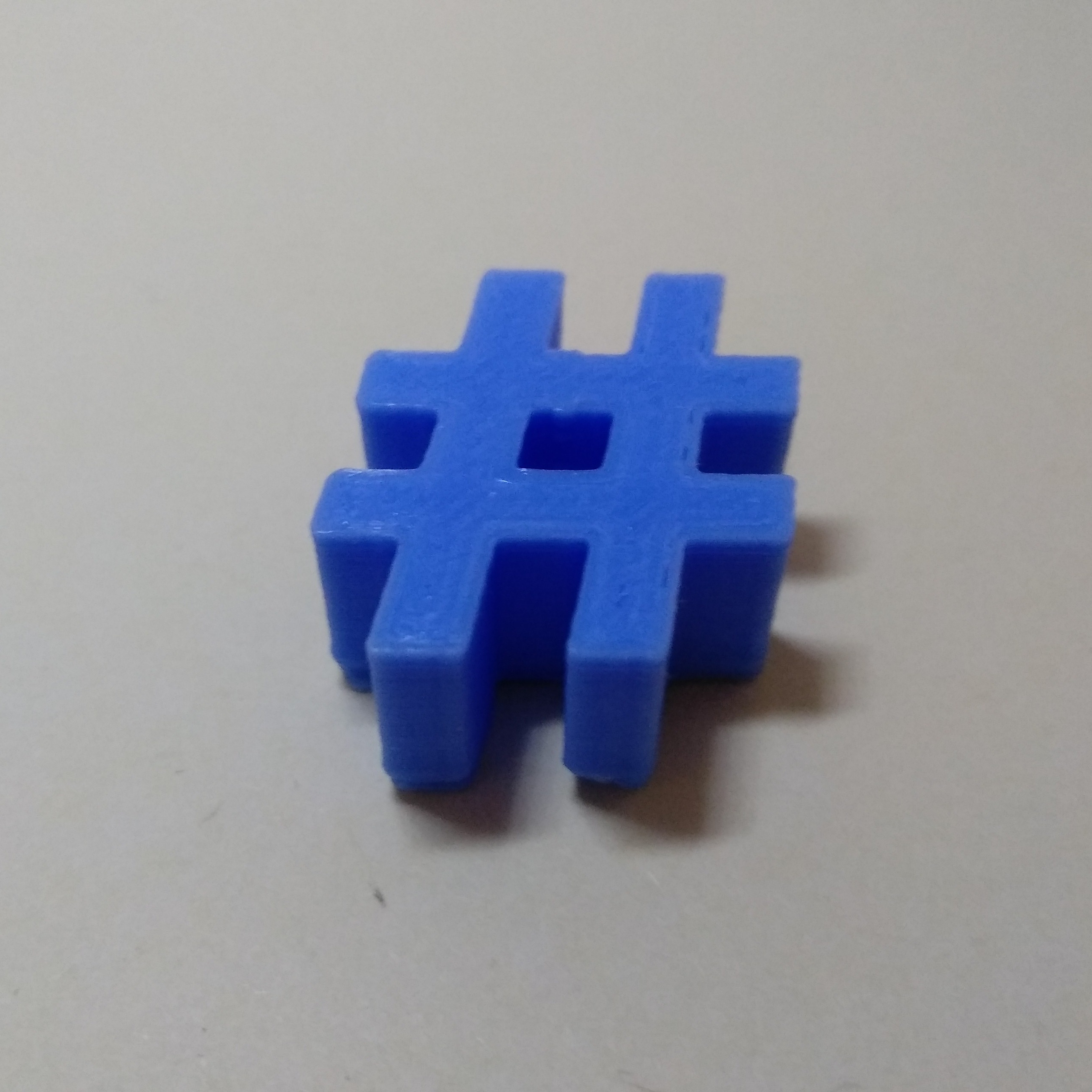 👤 Hashtag Symbol Meeple Silhouette – 3D Printable Game Token・ 3D File ...