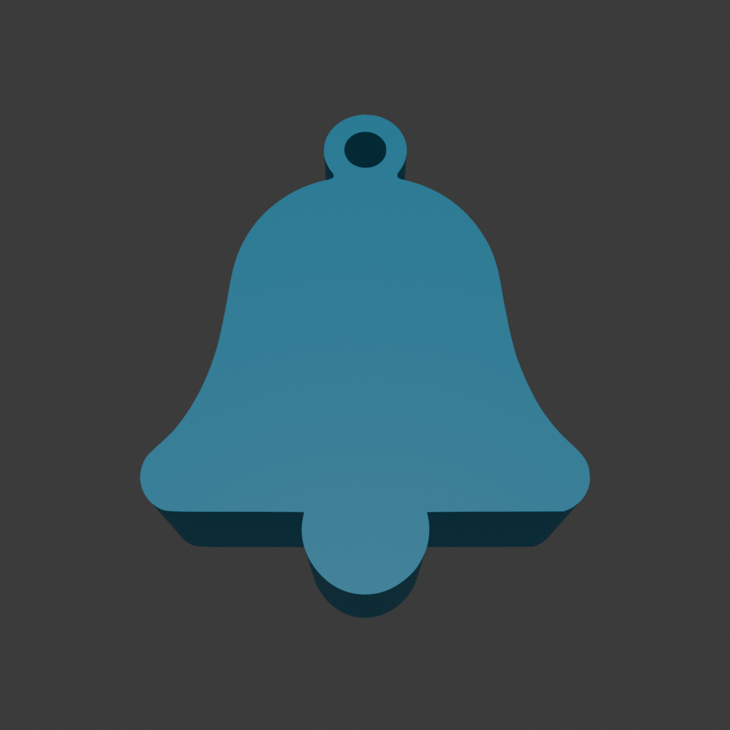 🔔 Bell Symbol Meeple Silhouette – 3D Printable Game Token・ STL File for ...
