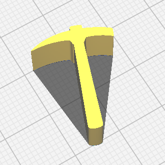 👤 Pickaxe Symbol Meeple Silhouette – 3D Printable Game Token・ STL File ...