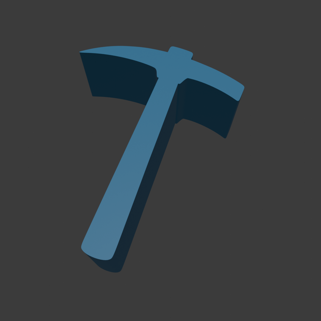 👤 Pickaxe Symbol Meeple Silhouette – 3D Printable Game Token・ STL File ...