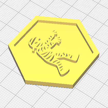 👻 Mummy Meeple Hexagon – 3D Printable Game Token・ 3D File for 3D ...