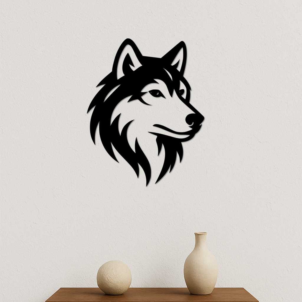 🐺 Edgeform Wolf XL Wall Art – 3D Printable Decor・ 3D File for 3D ...