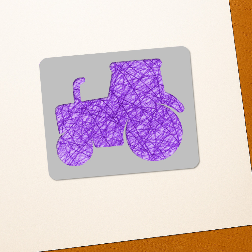 🚜 Tractor Drawing Stencils – 3D Printable Tools for Artists・ 3D File ...