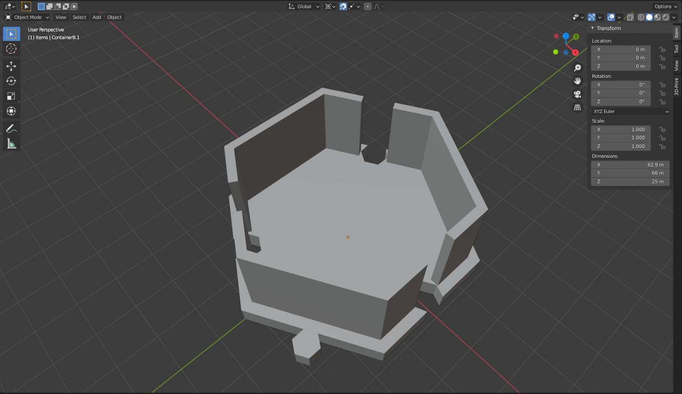 STL file Hex: B-Containers 🏠・3D print model to download・Cults
