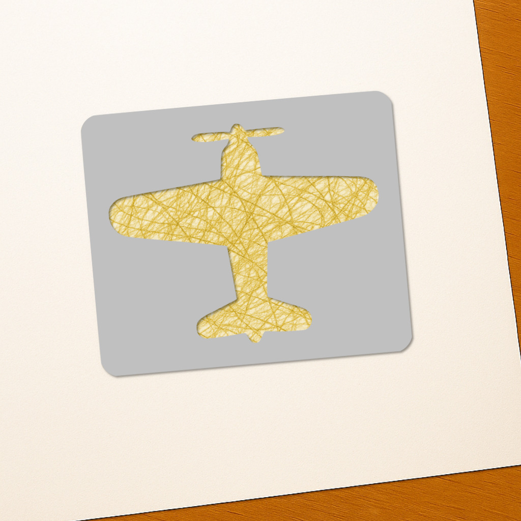 🚁 Propeller Fighter Aircraft Drawing Stencils – 3D Printable Tools for ...