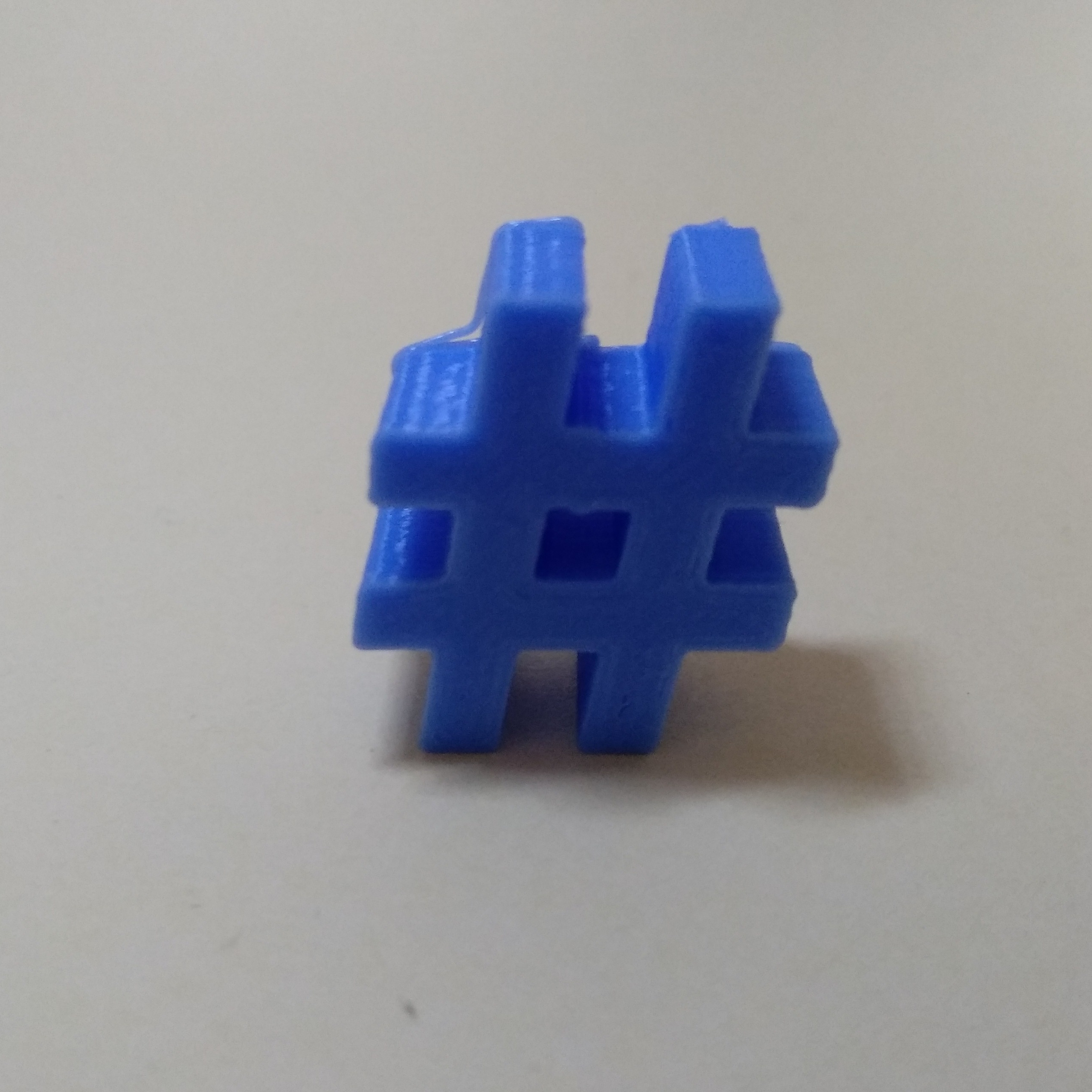 👤 Hashtag Symbol Meeple Silhouette – 3D Printable Game Token・ 3D File ...