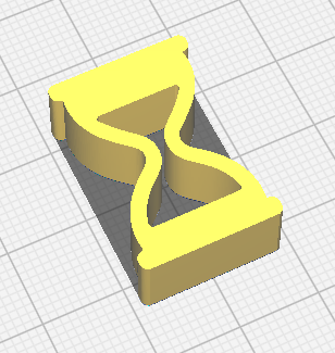 ⏳ Hourglass Symbol Meeple Silhouette – 3D Printable Game Token・ STL File for 3D printing・Cults