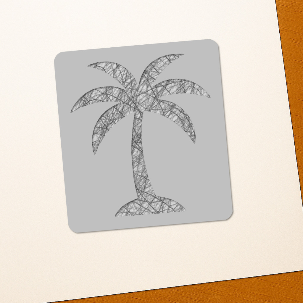 Palm Tree Stencil Printable 450x244