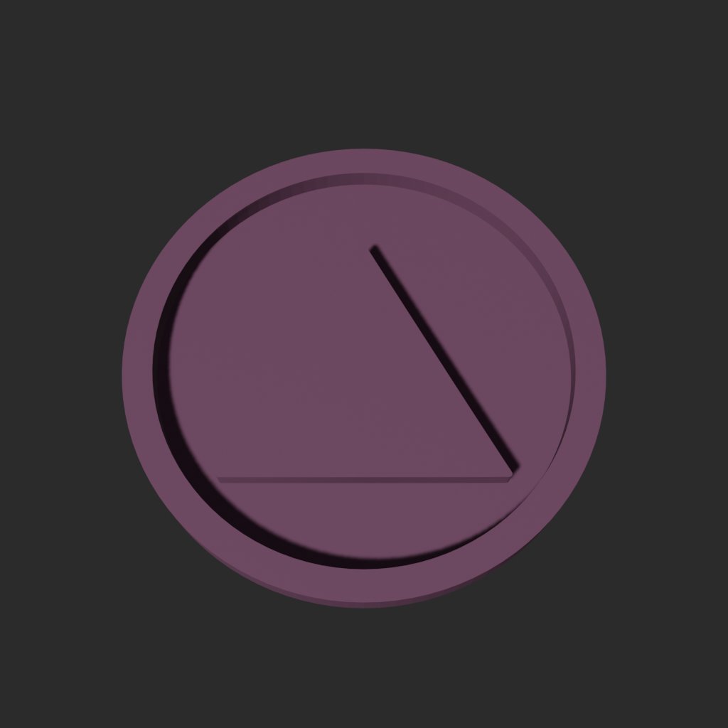 🔺 Triangle Disc – 3D Printable Game Token・Free STL File for 3D printing ...