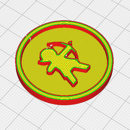 🎲 Disco Archer Meeple - Ficha de juego imprimible en 3D・Archivo STL ...