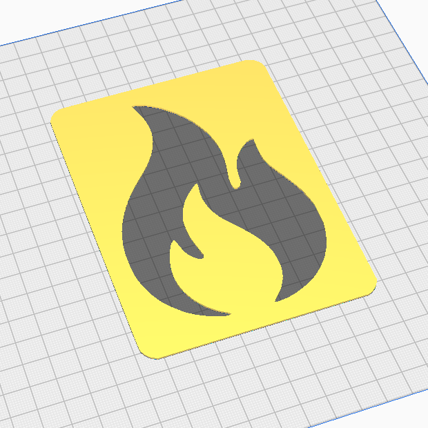 🔥 Fire Drawing Stencils – 3D Printable Tools for Artists・ 3D File for ...