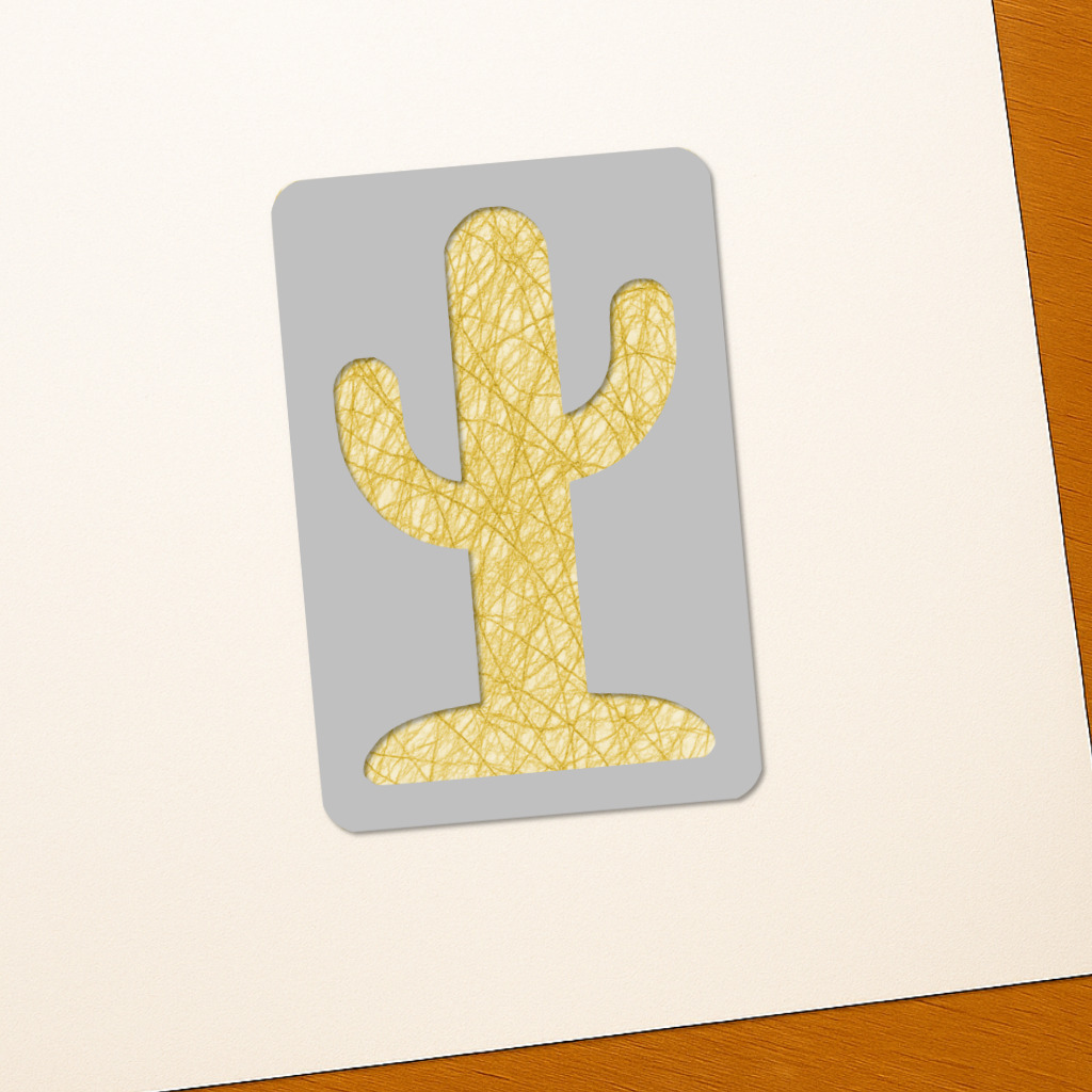 🌵 Cactus Drawing Stencils – 3D Printable Tools for Artists・ 3D File for ...