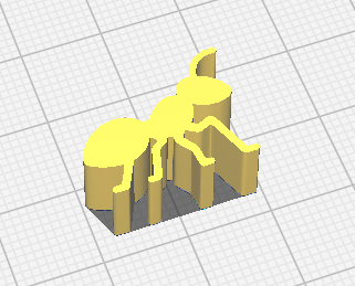🐜 Ant Meeple Silhouette – 3D Printable Game Token・Fichier 3D pour ...