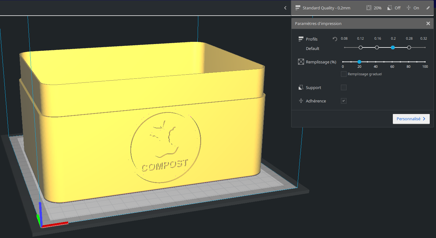 📦 Compost bin・Free STL File for ・Cults