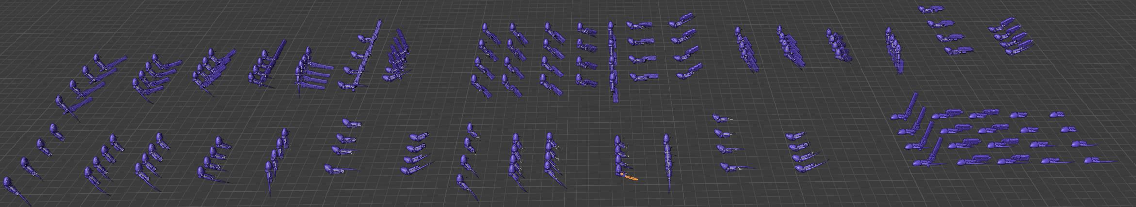 🦴 Bladed Bone Gauntlets・ 3D File for 3D printing・Cults