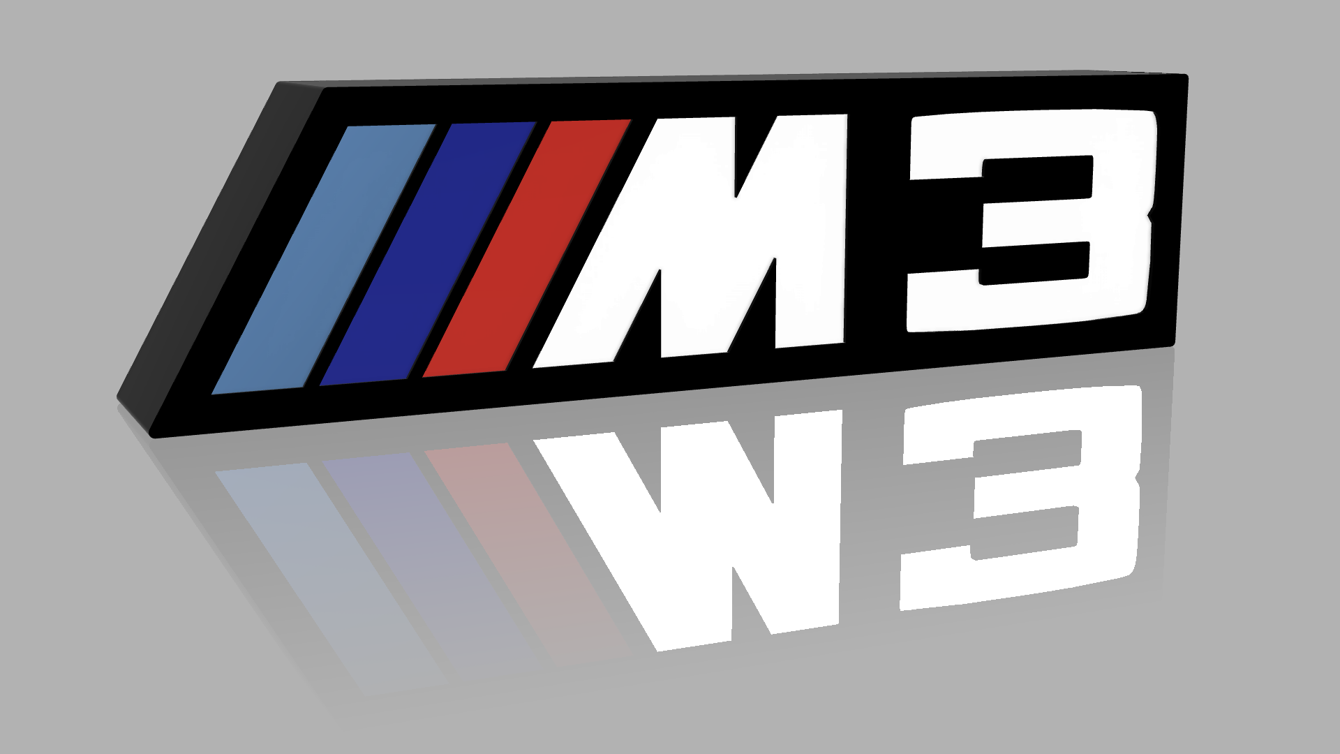 Archivo STL BMW M3 Luz Logo Lámpara 🏠・Plan para descargar y imprimir en ...