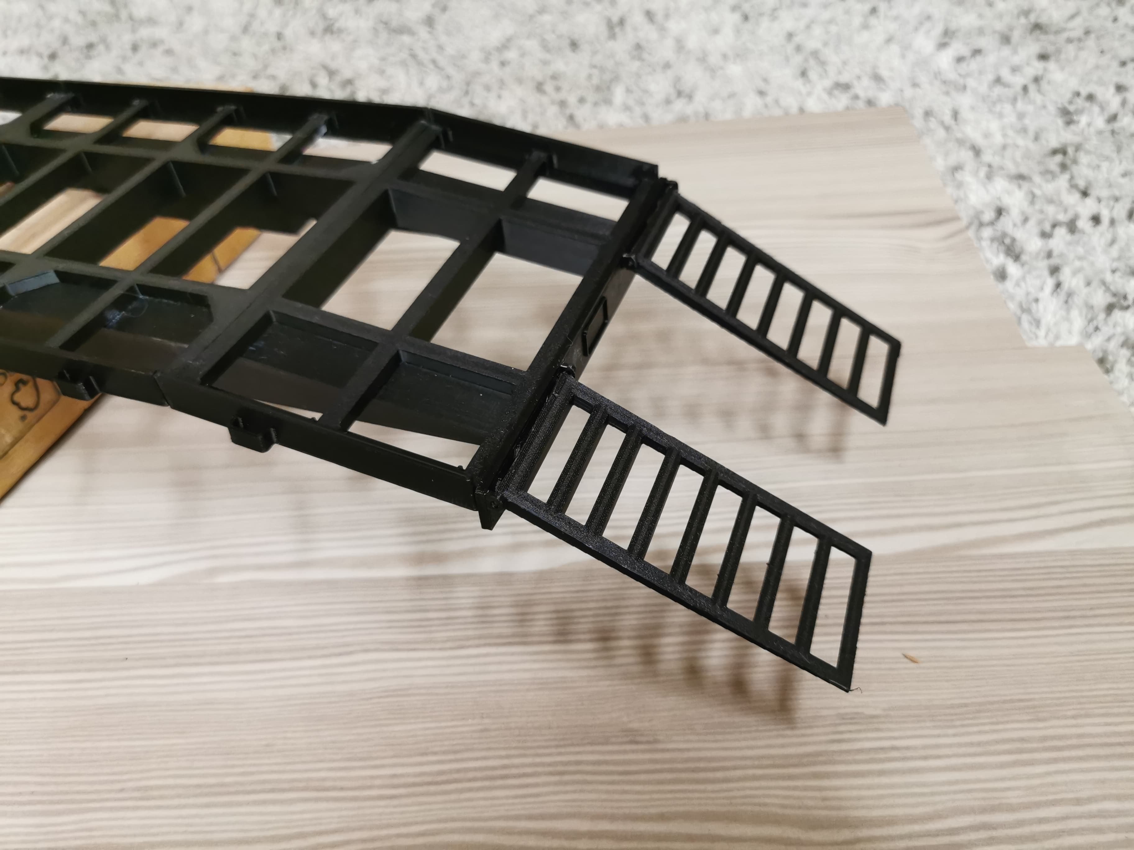 STL file 5th WHEEL / GOOSENECK TRAILER 1/18th 🛞 ・Model to download and ...