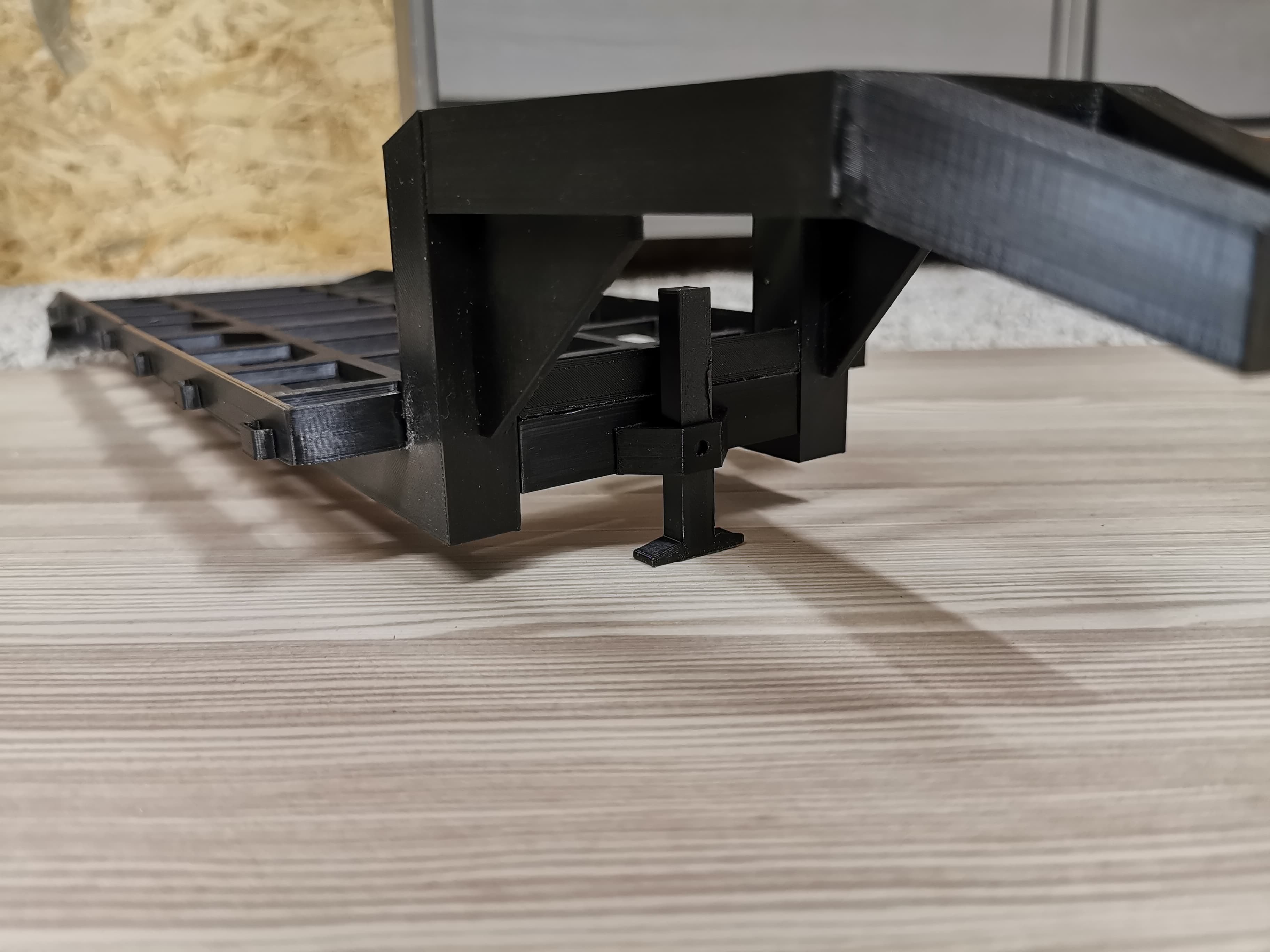 STL file 5th WHEEL / GOOSENECK TRAILER 1/18th 🛞 ・Model to download and ...