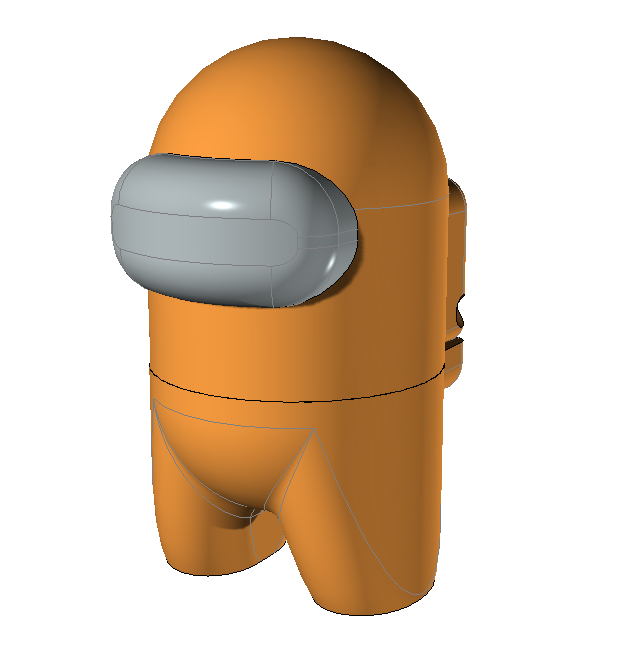 STL file Among Us - Impostor 🎨 ・3D print model to download・Cults