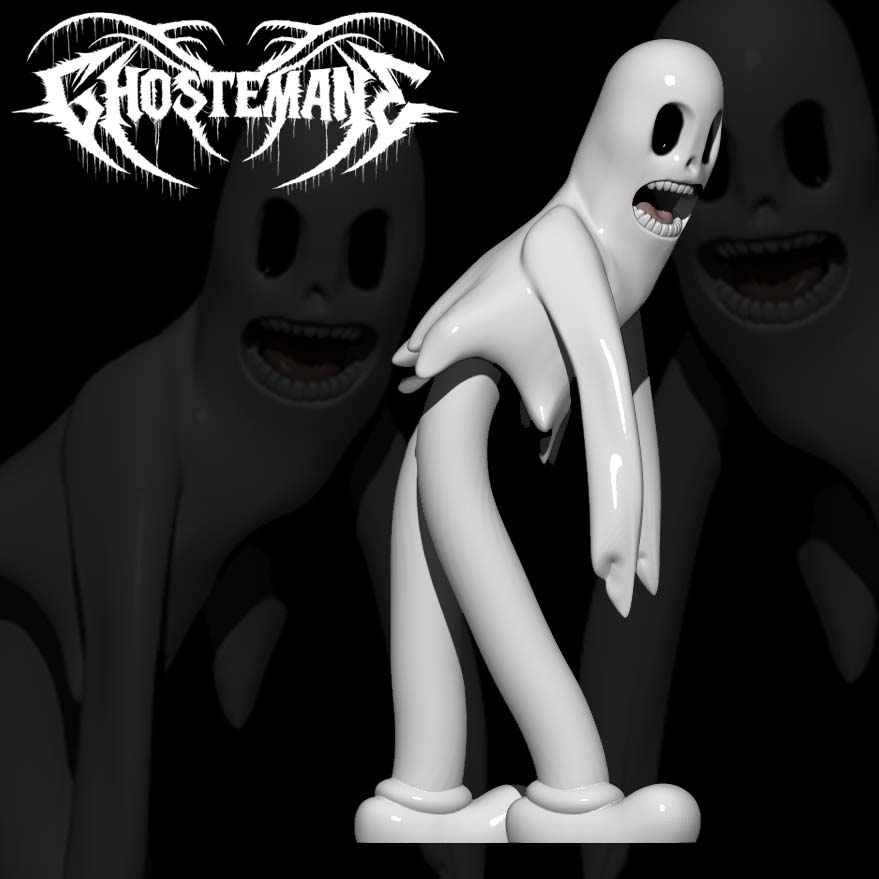 🤡 KOKO THE CLOWN - GHOST OPEN MOUTH・ OBJ File for ・Cults