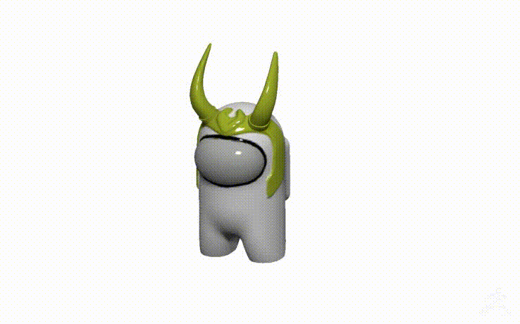STL file AMONG US - LOKI 🎨 ・3D print design to download・Cults