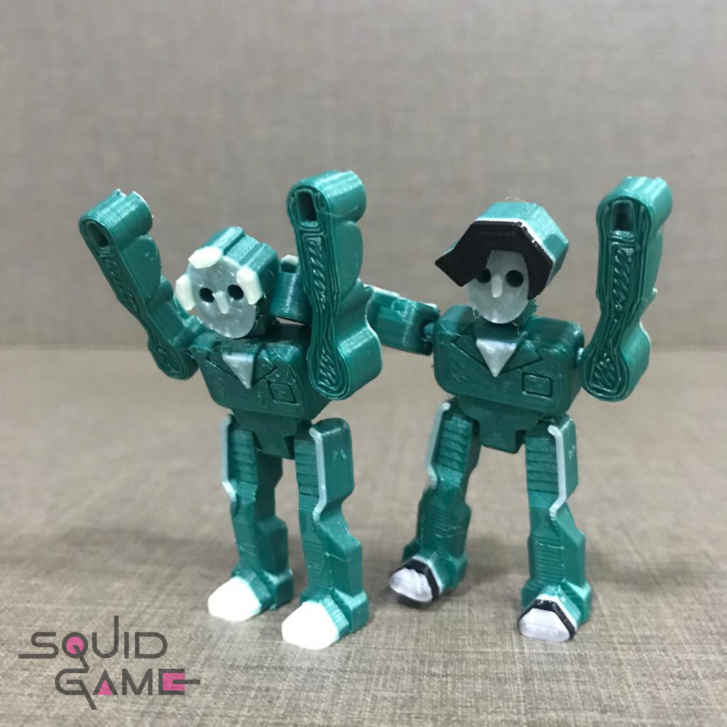 🦑 SEONG GI-HUN (456) - SQUID GAME TOY・ STL File for ・Cults
