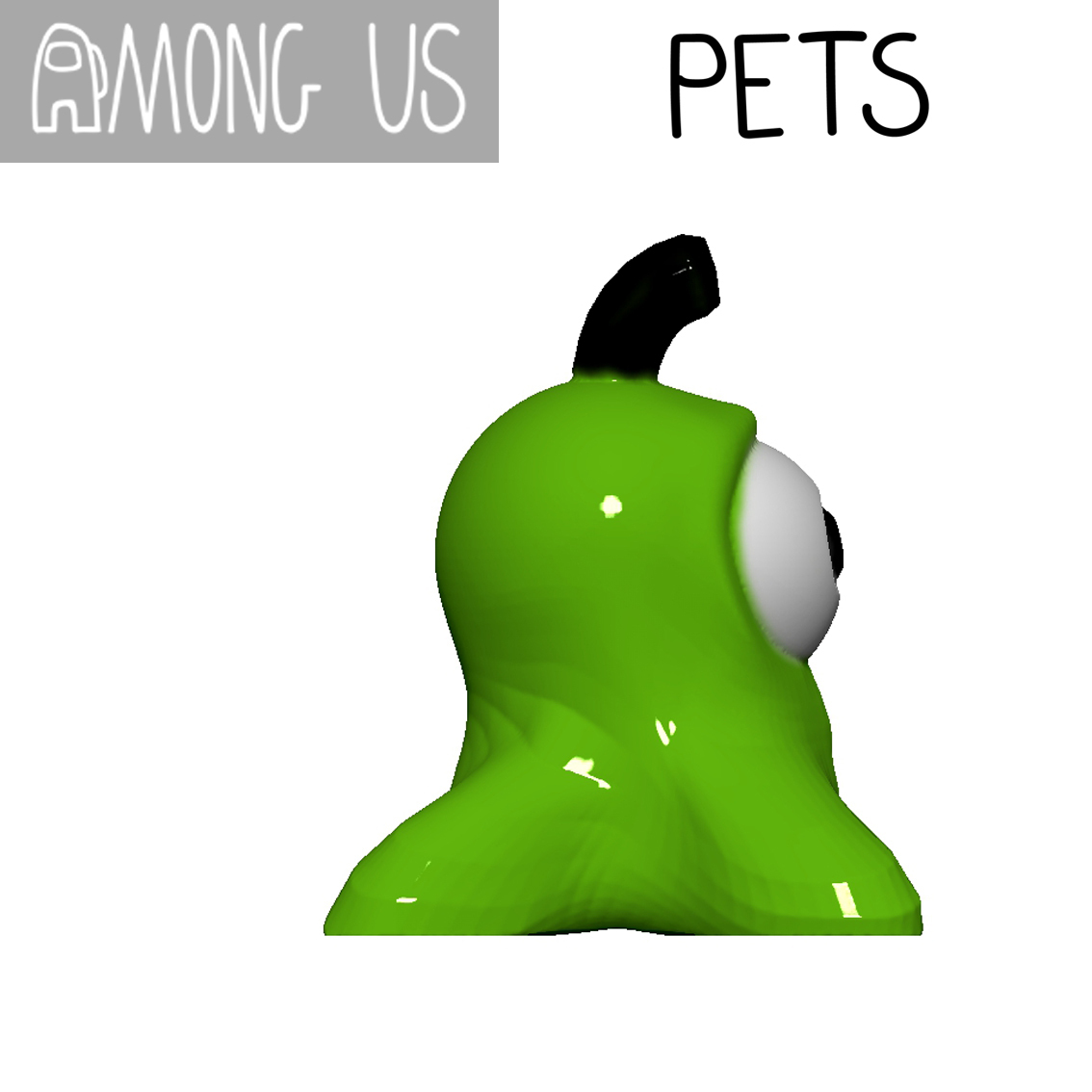 Файл STL AMONG US - BRAINSLUG (PETS) 🎨 ・Модель для печати в 3D скачать ...