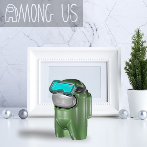 STL file AMONG US - GLASSES 👓 ・3D printing idea to download・Cults