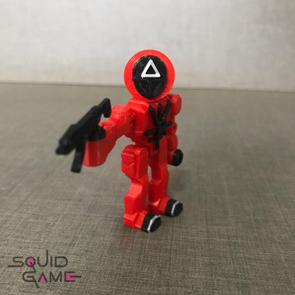 STL file TRIANGLE SOLDIER - SQUID GAME TOY 🔺 ・3D printer design to ...