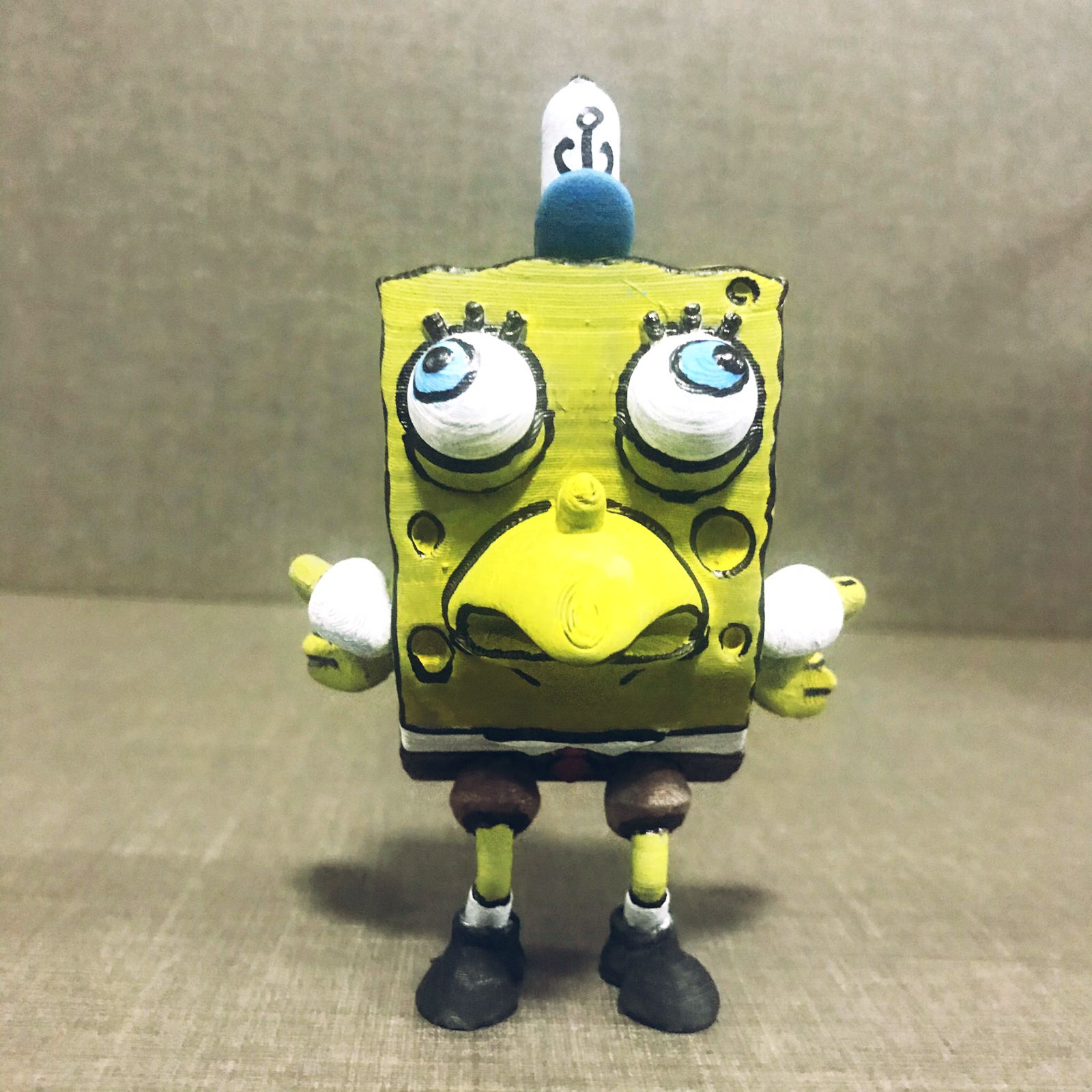 STL file SPONGEBOB BIRD 🐦 ・Model to download and 3D print・Cults