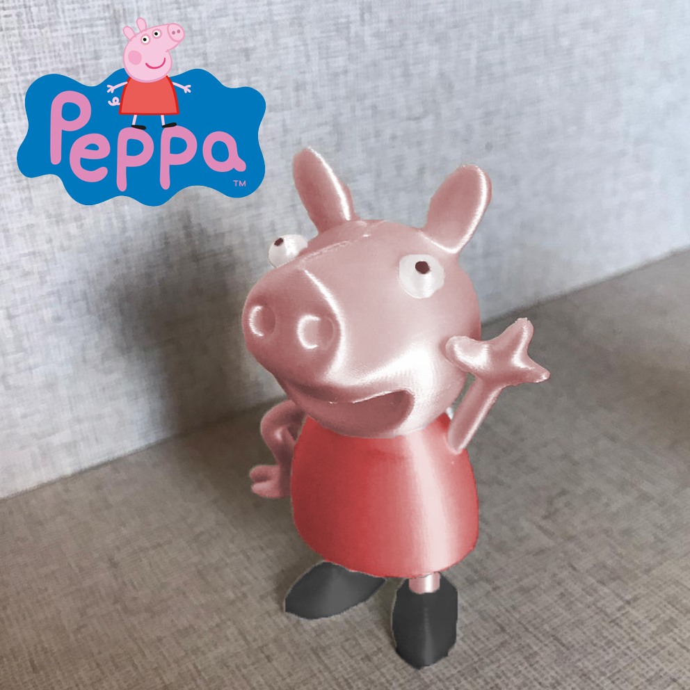 STL file PEPPA PIG 🐖 ・3D printable model to download・Cults