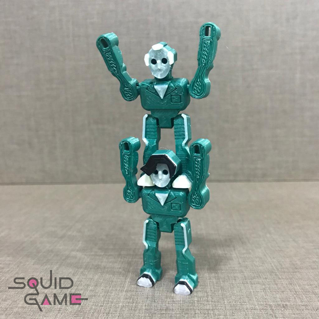 🦑 SEONG GI-HUN (456) - SQUID GAME TOY・ STL File for ・Cults