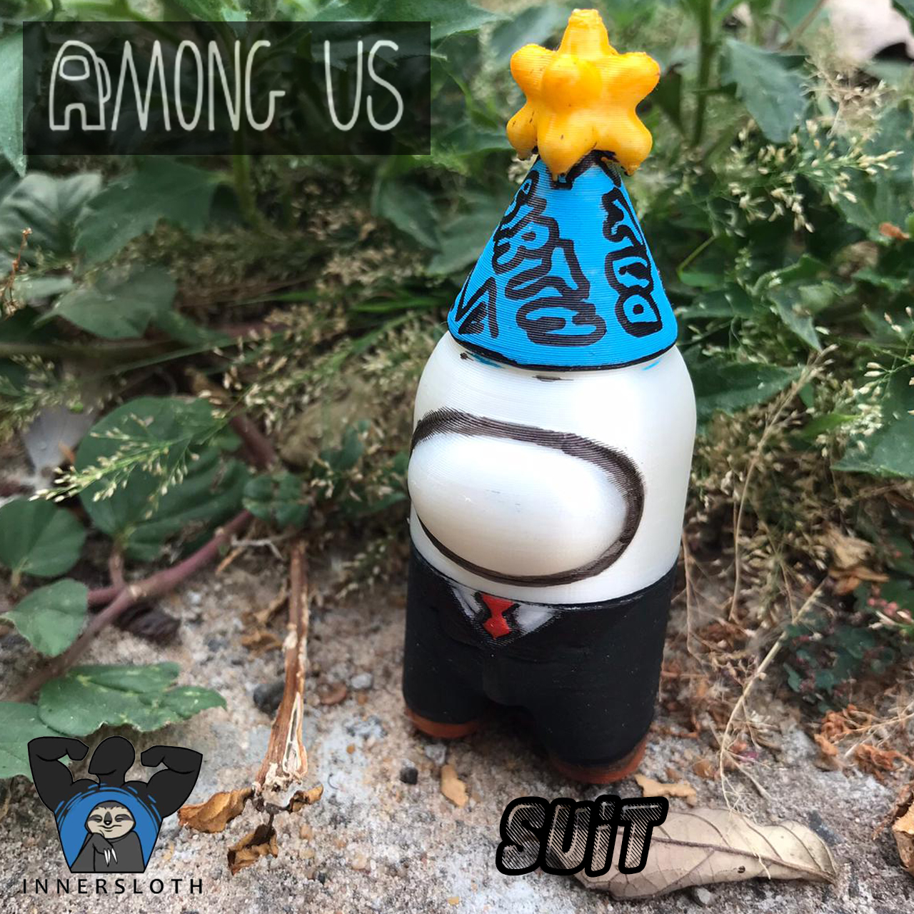 Fichier STL PARMI NOUS - TOPPER ET COSTUME (DEMI CORPS NOUVELLE ...