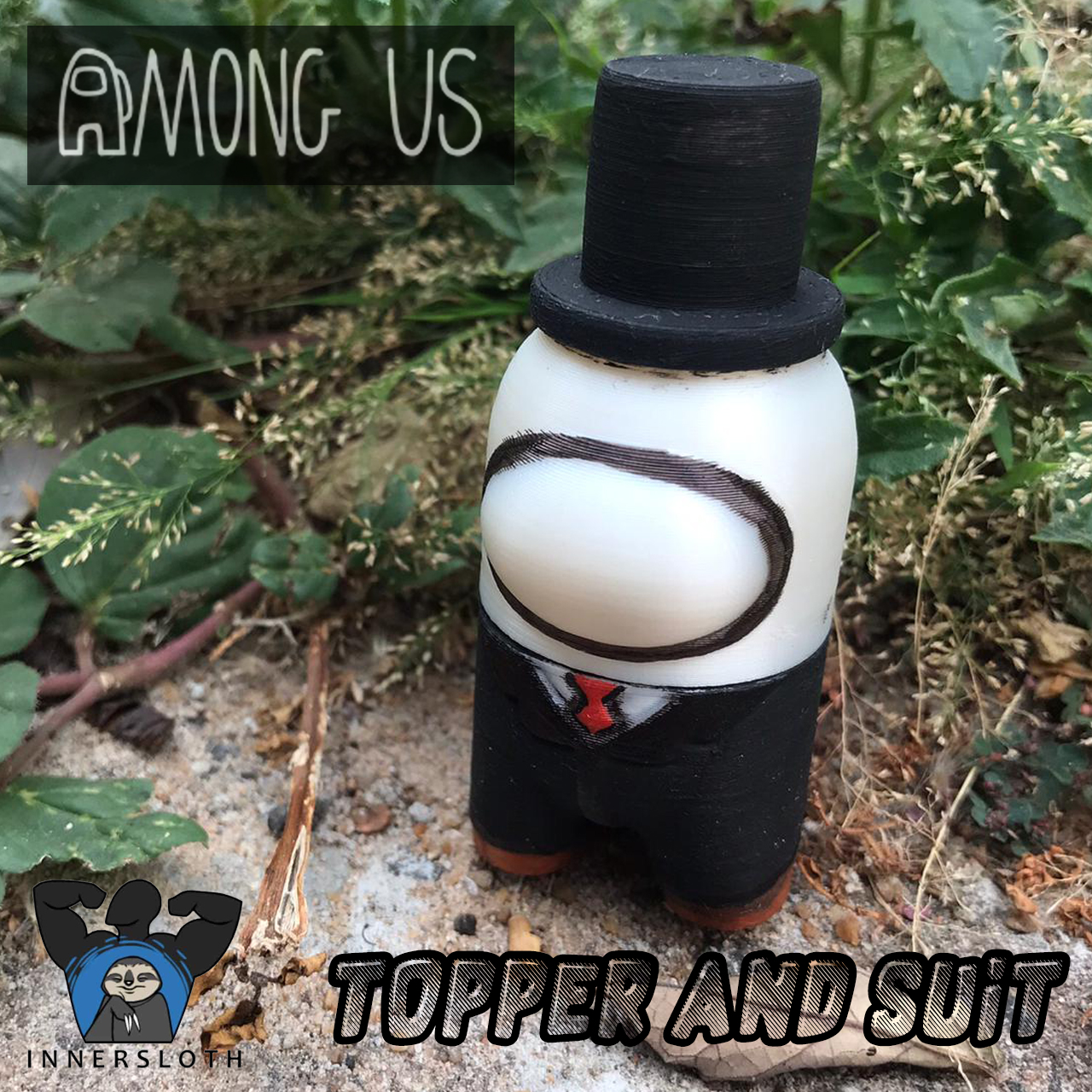 Fichier STL PARMI NOUS - TOPPER ET COSTUME (DEMI CORPS NOUVELLE ...