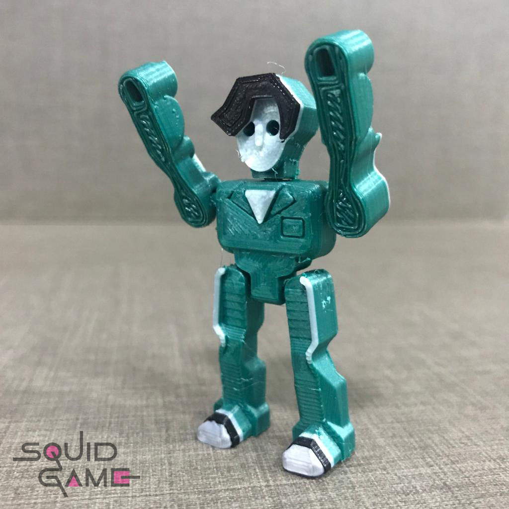 🦑 SEONG GI-HUN (456) - SQUID GAME TOY・ STL File for ・Cults