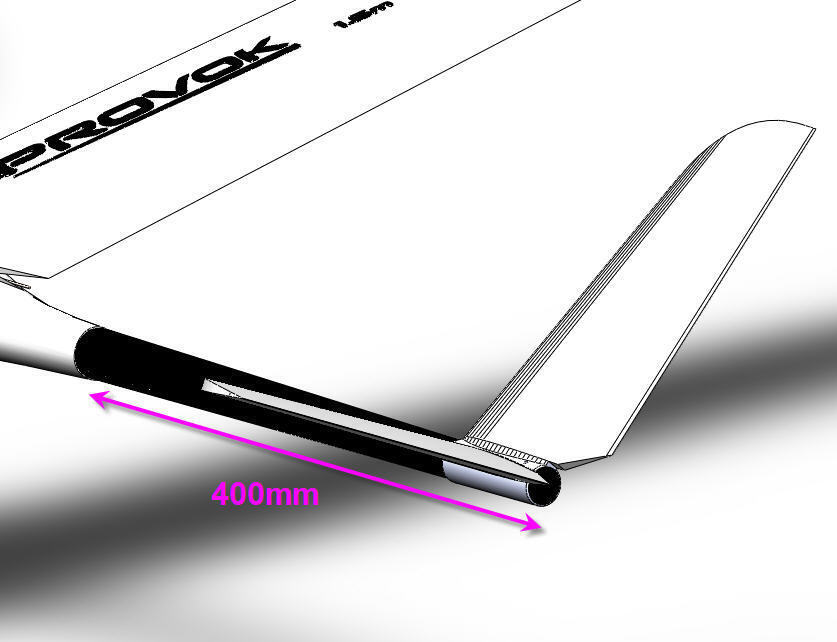🚁 Provok : a 1.5m fiber glass glider・Free STL File for 3D printing・Cults