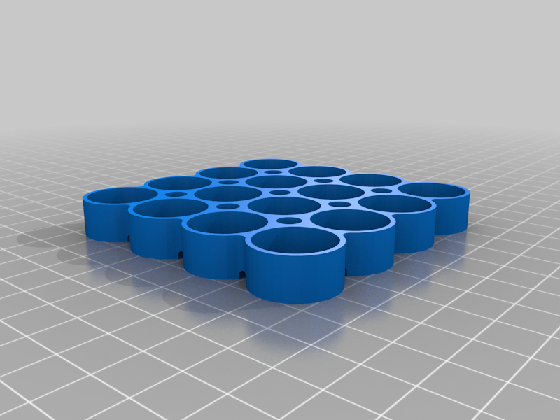 Free 3D file 4s3p, 4s4p 18650 battery pack 🔋 ・3D printer model to ...