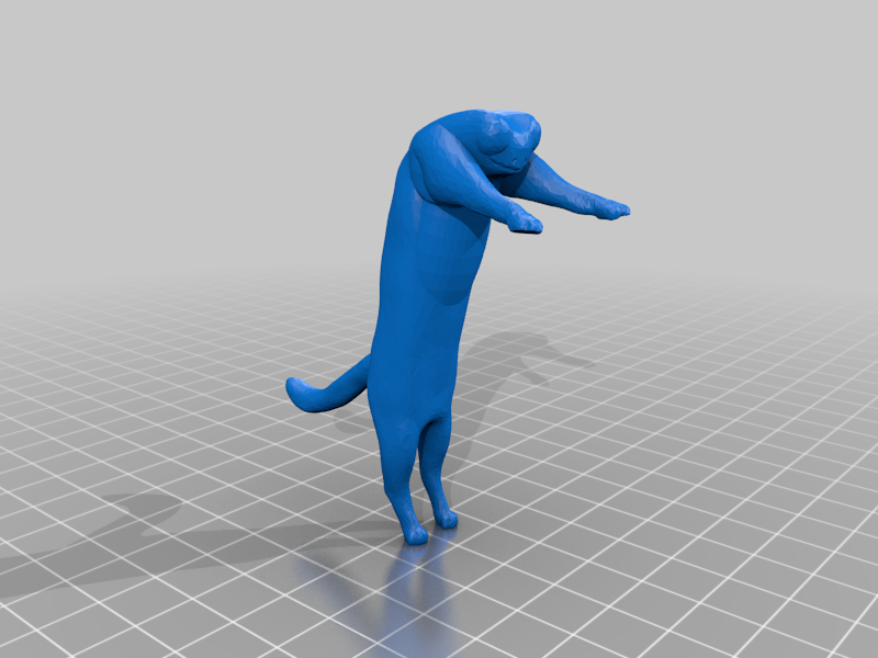 Free STL file Fred the Frog but he's also Long cat 🐸 ・Design to ...