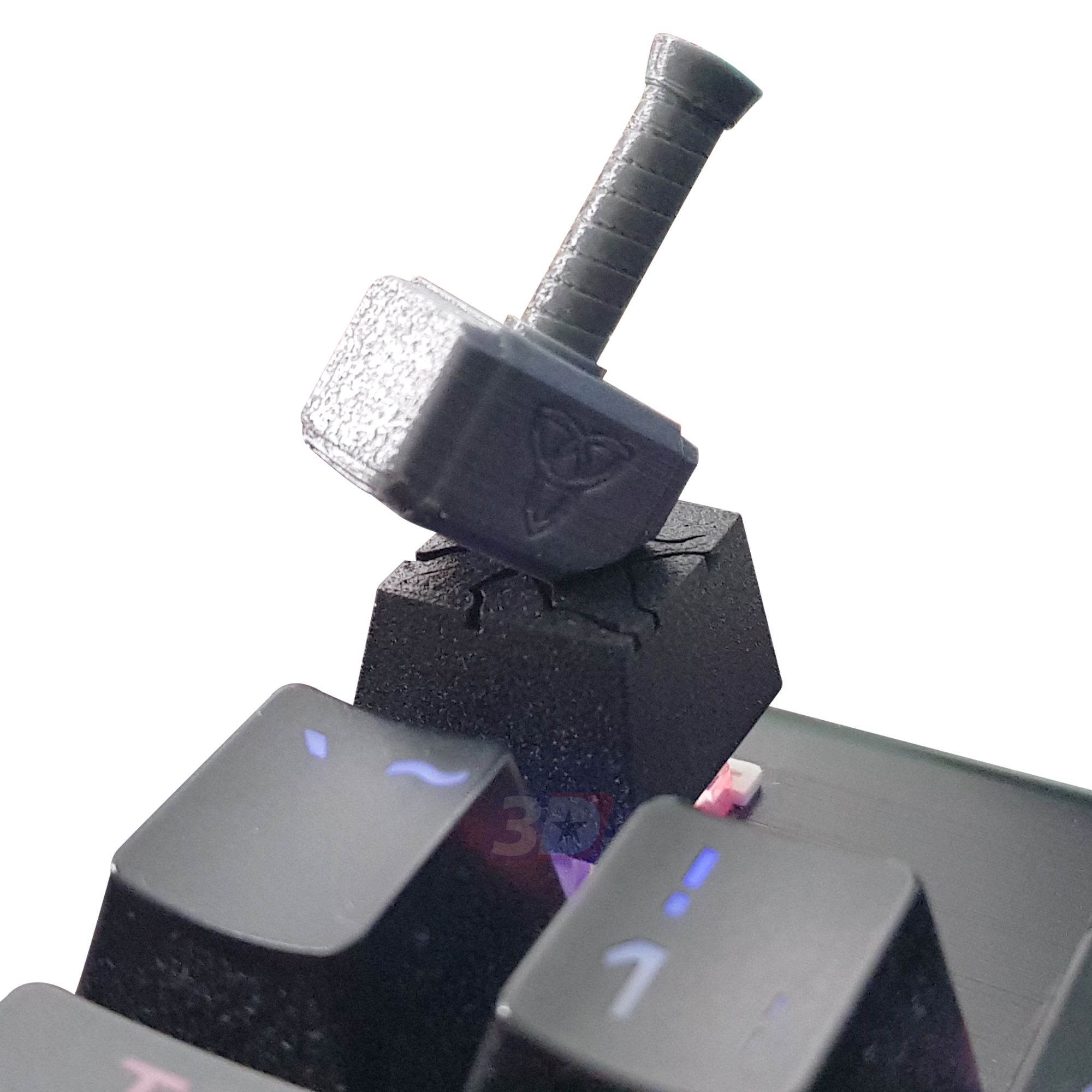 STL file Keycap thor Mjörlnir custon mechanical keyboard cherry outemu ...
