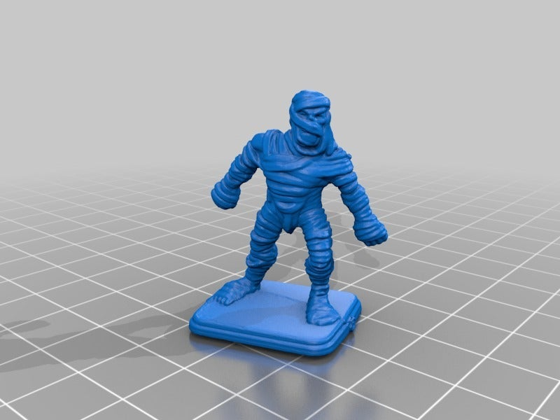 Free STL file HeroQuest - Mummy ⚔・3D printable object to download・Cults