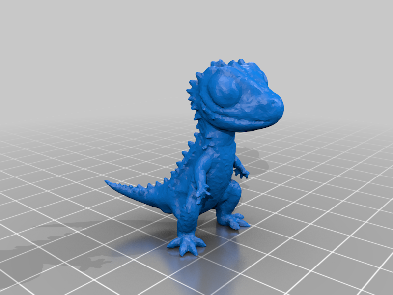 Free STL file 3d lizard figure 🦎 ・3D printer model to download・Cults