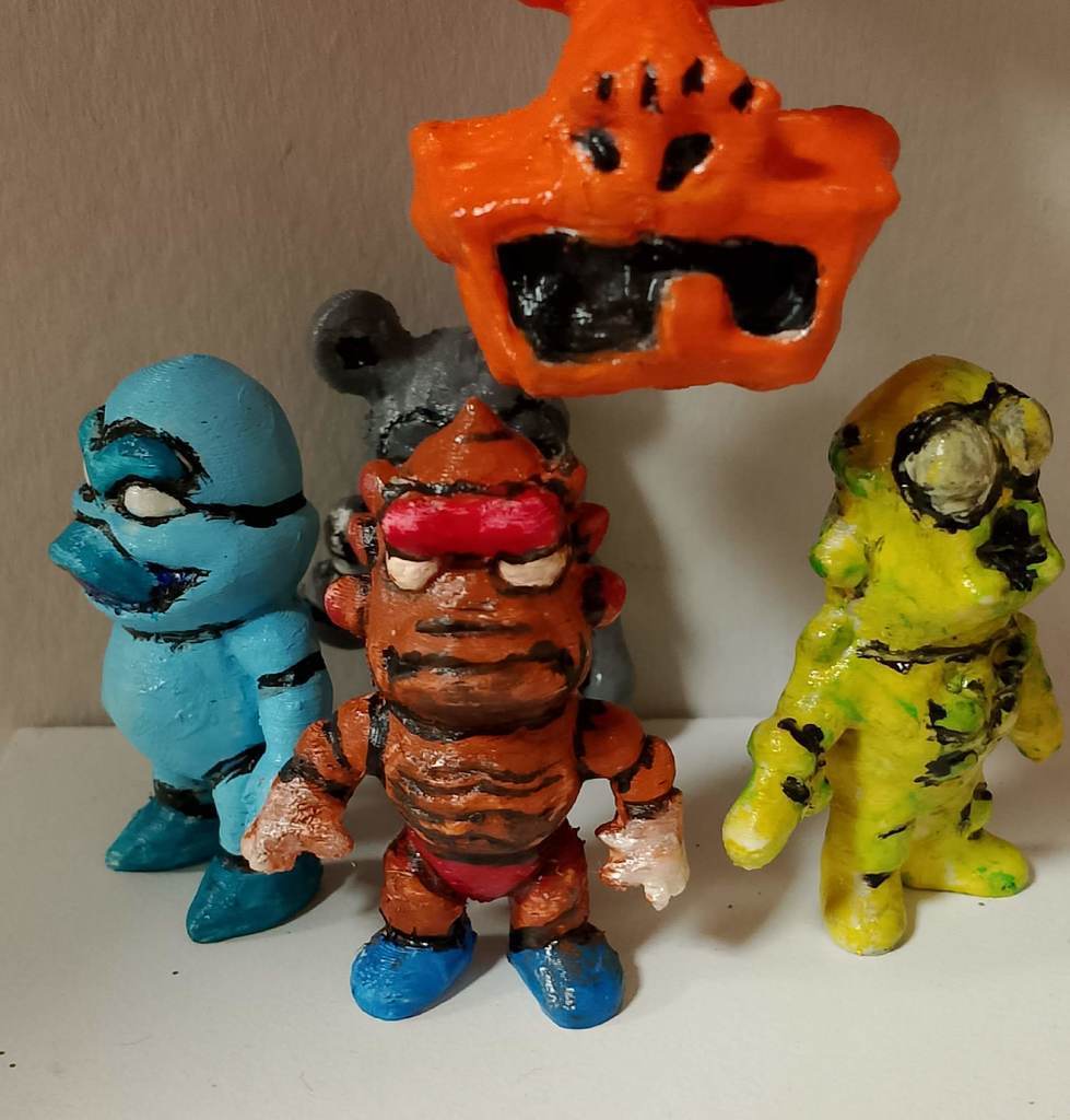 Free 3D file Keshi Monsters Pack 👹・Template to download and 3D print・Cults